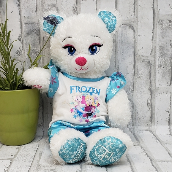 Build-A-Bear | Toys | Disney Frozen Elsa Bear From Bab Wfrozen Outfit ...